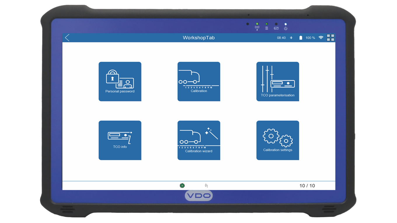 The VDO WorkshopTab 2: The "all-in-one" solution.